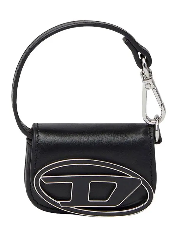 DIESEL® 1dr Micro Leather Charm - Black