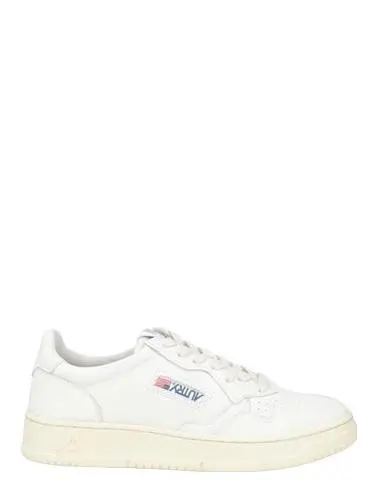 AUTRY Leather Low-top Sneakers - White