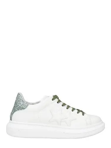 2STAR Leather Low-top Sneakers - White