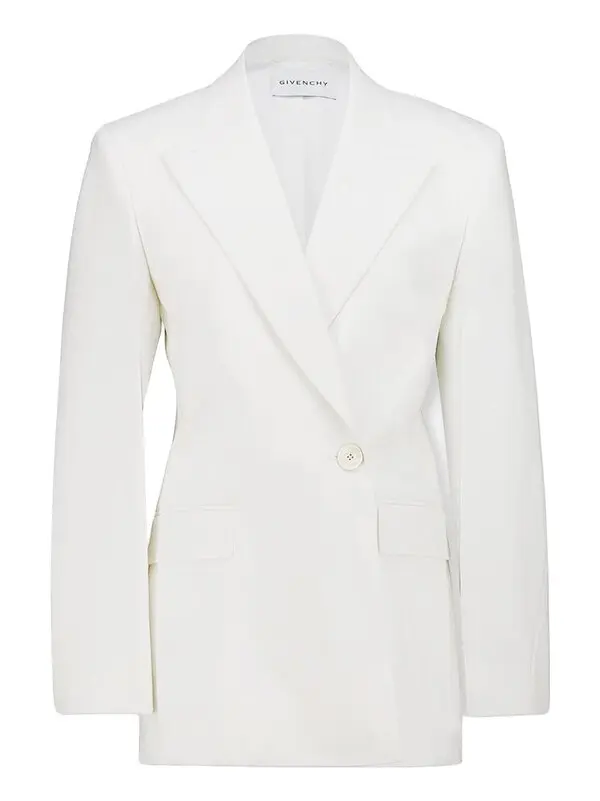 Givenchy Wool And Mohair Blazer - White