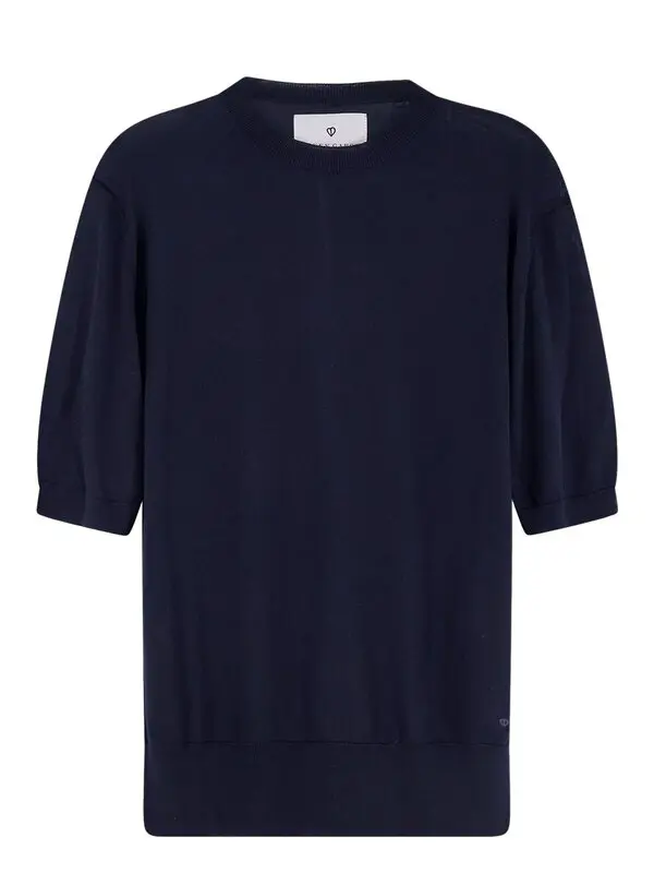 SEVEN GAUGE Lyocell Sweater - Blue