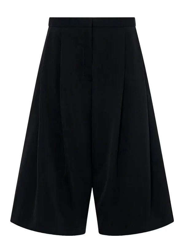 THE ROW Kalyan Wool Trousers - Black