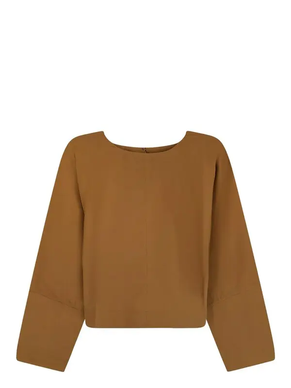 Soeur Armand Cotton Shirt - Brown