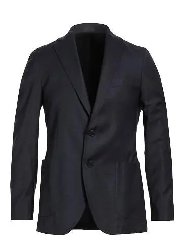 TOMBOLINI Blazer Size Virgin Wool, Viscose, Elastane - Navy