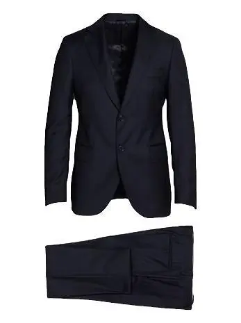 TOMBOLINI Suit Midnight Size Virgin Wool - Blue