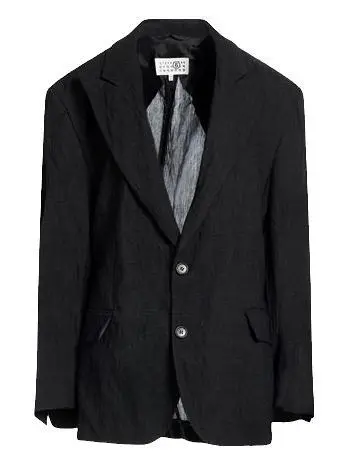 MAISON MARGIELA Virgin Wool-blend Blazer - Black