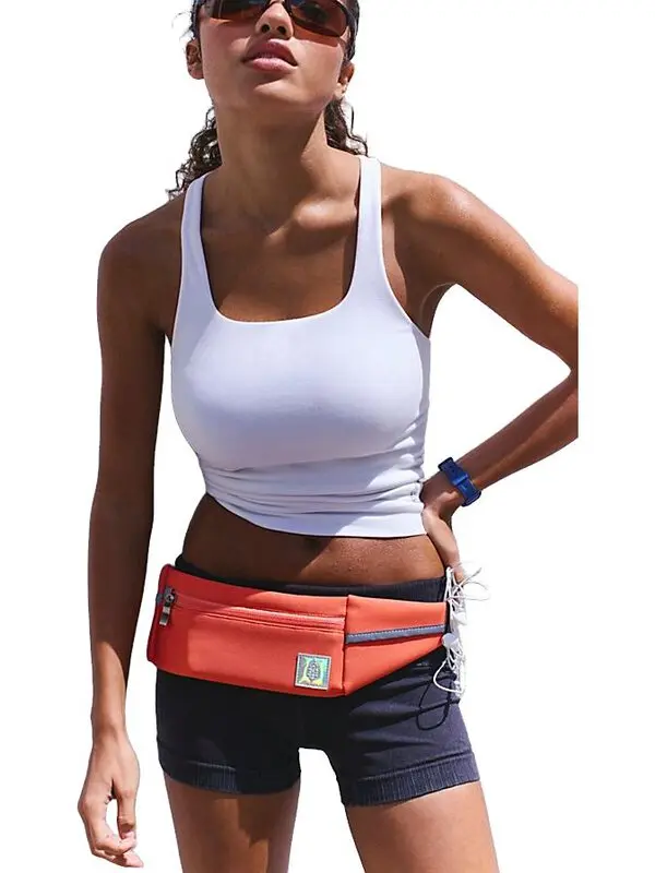 Free People Reflective Runner Belt Bag - Fruit Punch