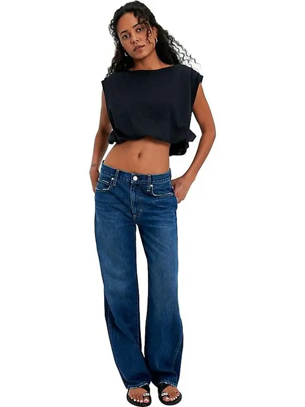AMO Christie High-rise Jeans - Whisper