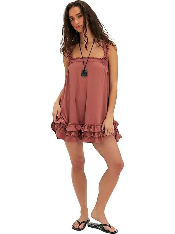Free People We The Free Spring Tide Tunic - Cedarwood