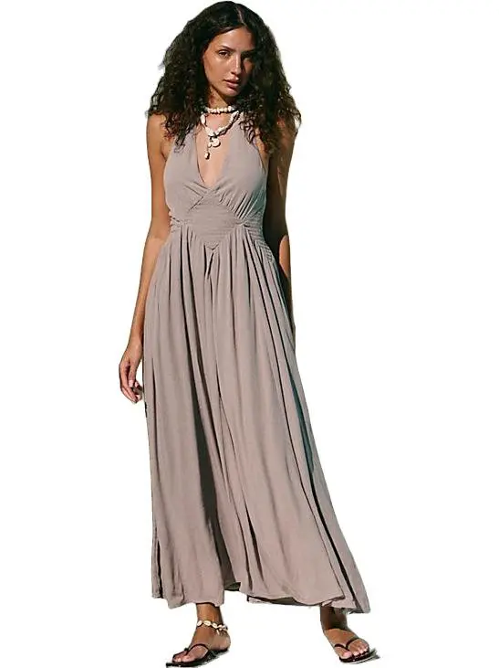 Free People Heavenly Maxi Dress - Satellite Sky