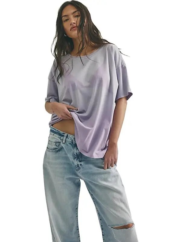 Daydreamer Bikini Merch Tee - Lilac Haze