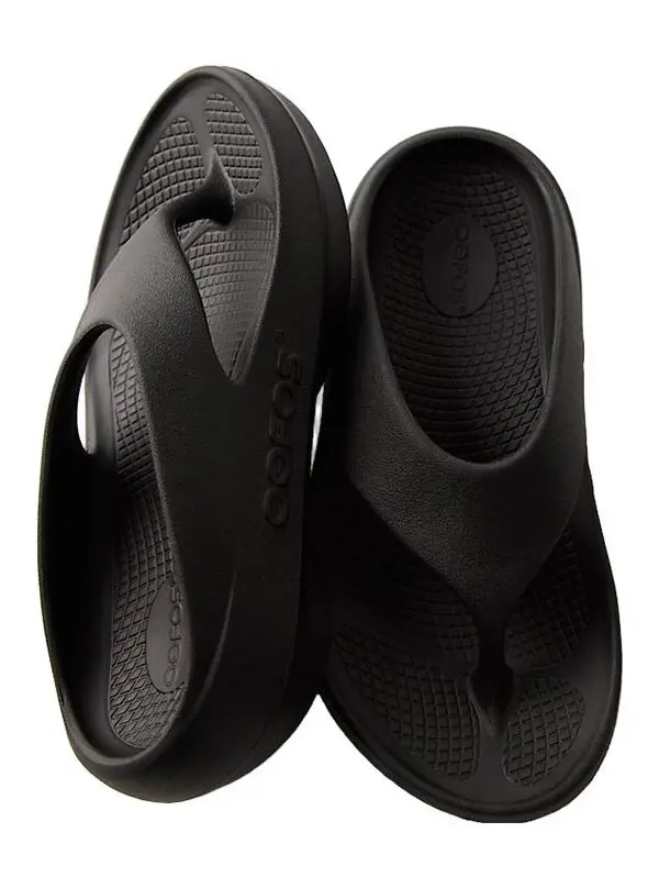 OOFOS Ooriginal Plus Flip Flops - Black