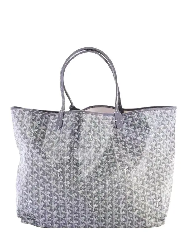 Goyard Saint Louis Coated Canvas Gm Tote Bag - Grey