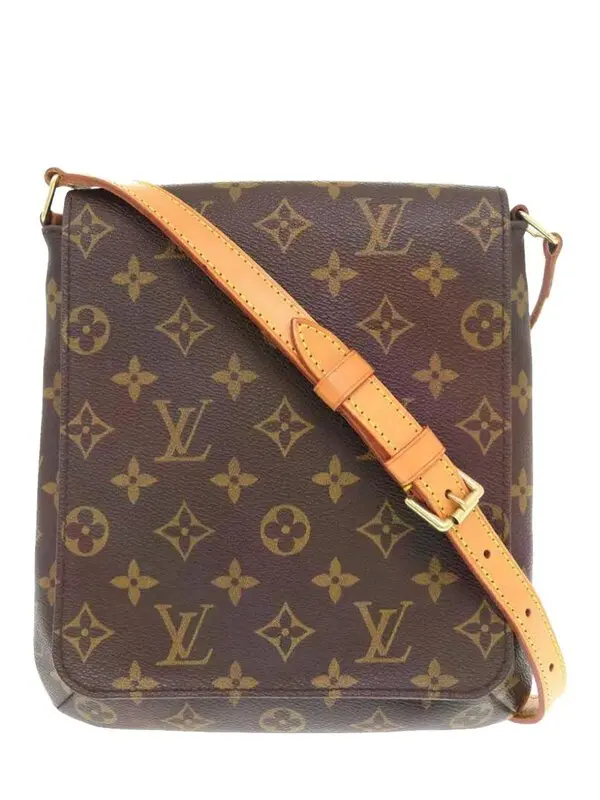 LOUIS VUITTON 2001 Monogram Musette Salsa Pm - Brown