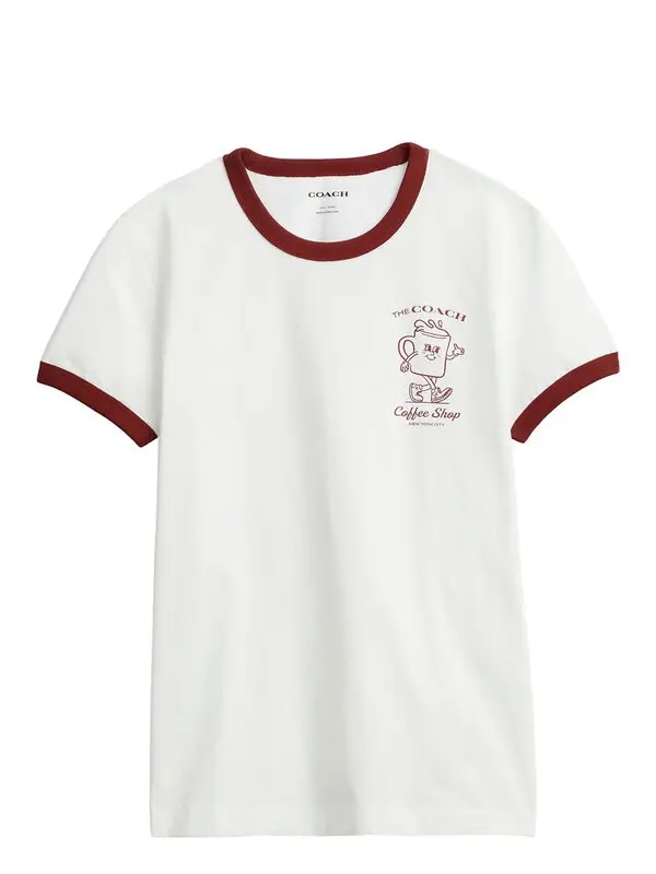 COACH The Coffee Shop T-shirt - White