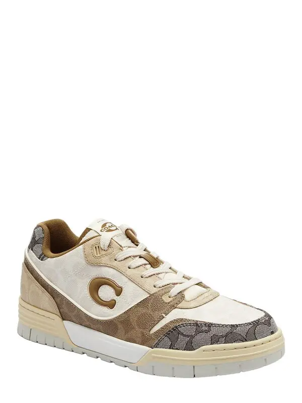 COACH Soho Signature Jacquard And Canvas Sneakers - Multi