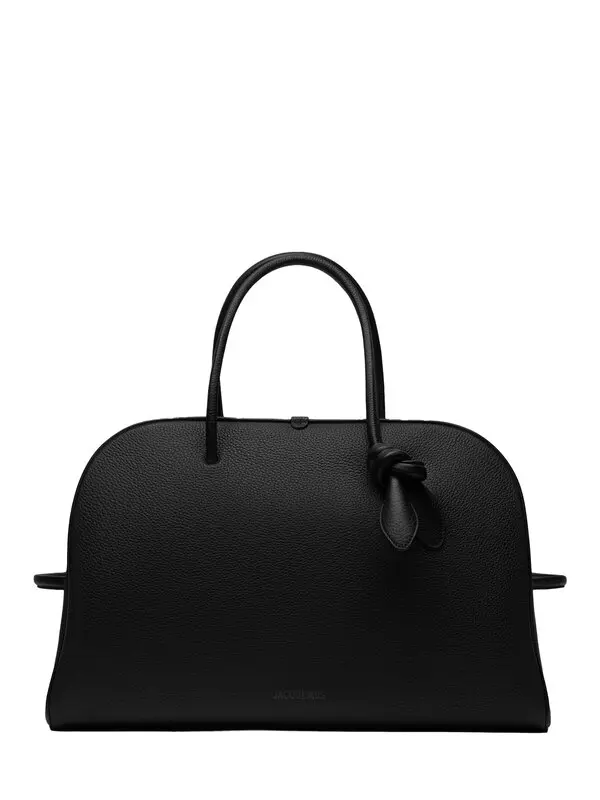 Jacquemus Le Grand Turismo Bowling Bag - Black