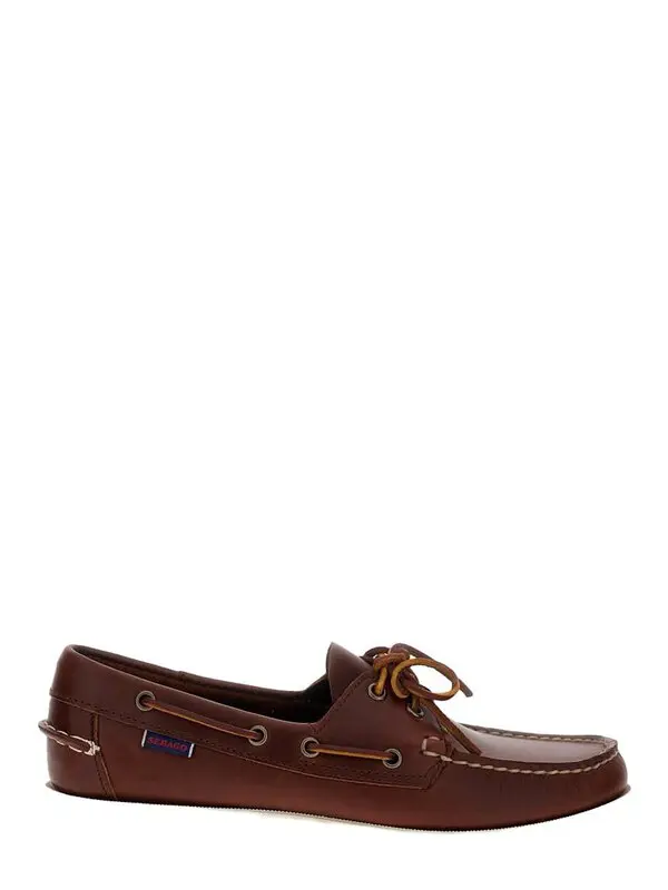 SEBAGO S Portland Waxed Deck Shoes - Brown