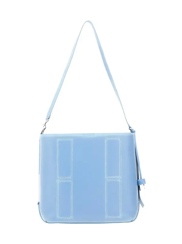 Hogan Shoulder Bag With 'h' Keychain - Sky Blue