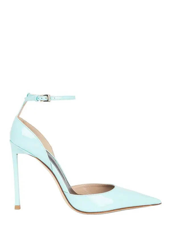TOM FORD Ankle Strap Pump - Aqua