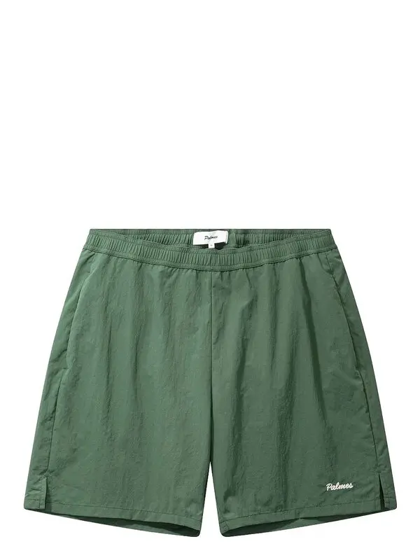 PALMES Stitch Tennis Shorts - Dark Green