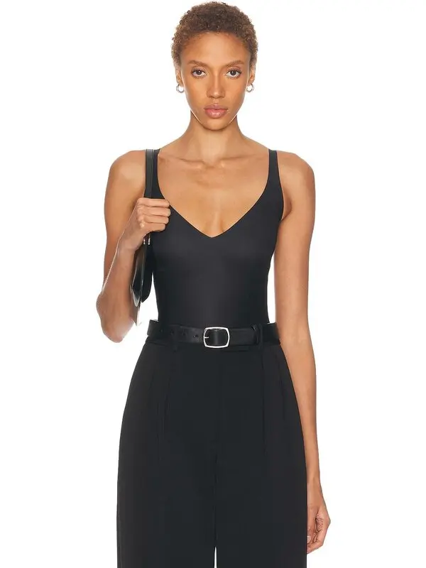 SKIMS Core Sculpt Plunge Bodysuit - Onyx