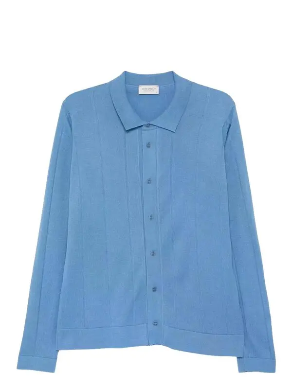 John Smedley Floyd Shirt - Blue