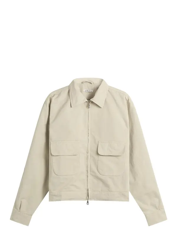 CARTER YOUNG Washed Andover Jacket - Pale Khaki