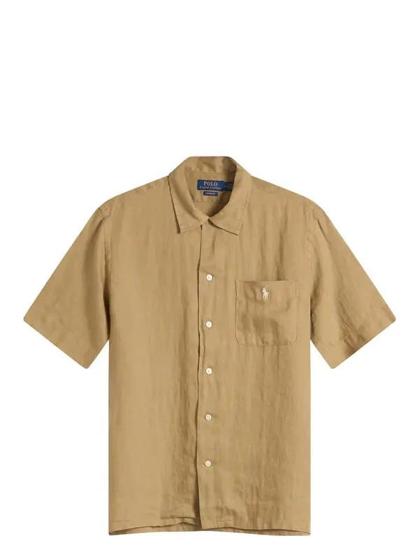 Polo Ralph Lauren Classic Fit Vacation Shirt - Cafe Tan