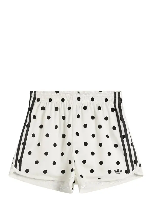 Adidas Polka Dot Sprinter Shorts - Off White