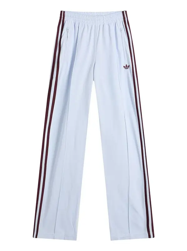 Adidas Classic Firebird Track Pants - Crystal Sky/maroon