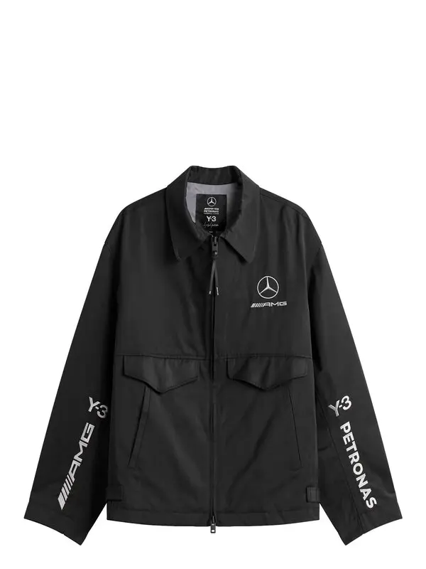 Y3 X Mercedes F1 Wolf Jacket - Black