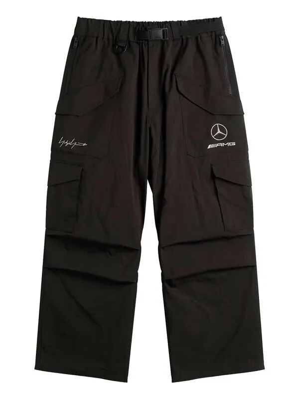 Y3 X Mercedes F1 Cargo Trousers - Black