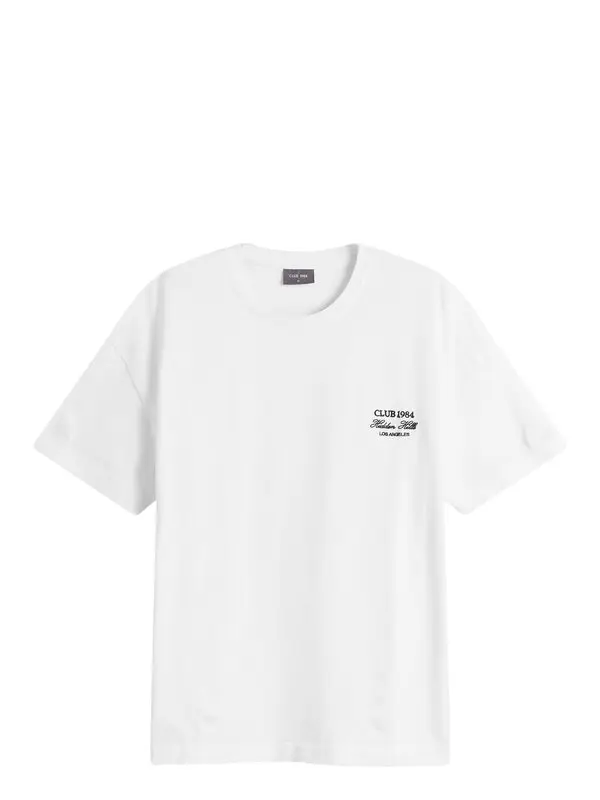 CLUB 1984 Hidden Hills T-shirt - White