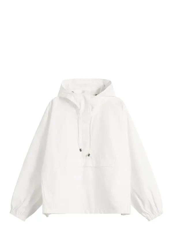 RÓHE Textured Cotton-blend Anorak - Optic White