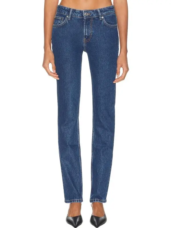 EB DENIM Moss Mid Rise Skinny Jeans - Lenox