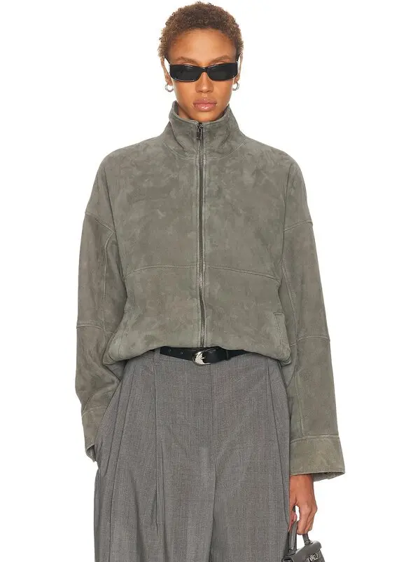 EAVES X Jasmine Tookes Cori Jacket - Dark Moss