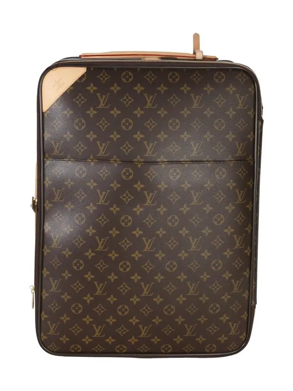 LOUIS VUITTON Monogram Canvas Pégase 50 Suitcase - Brown