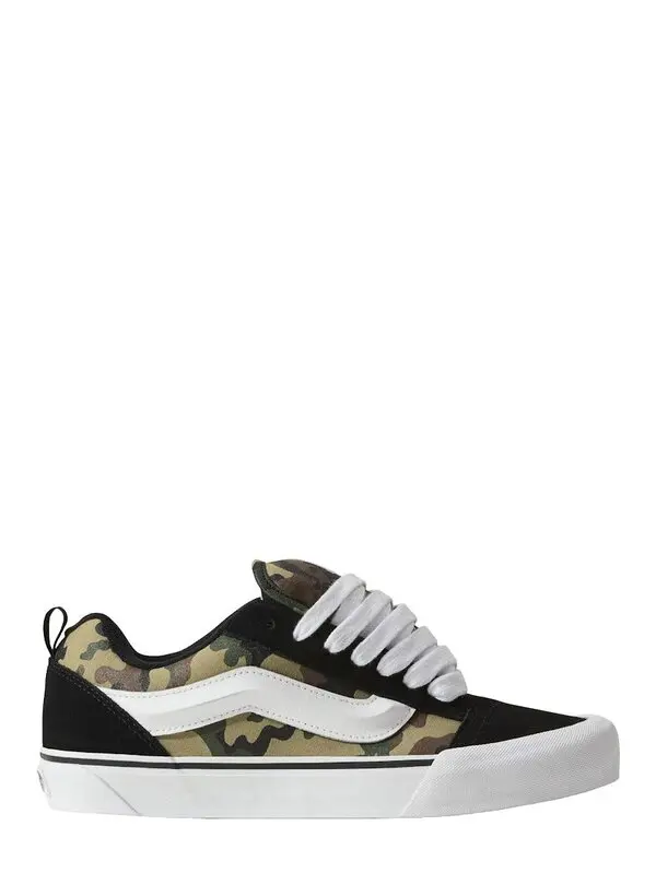 VANS Knu Skool Sneakers - Black/green