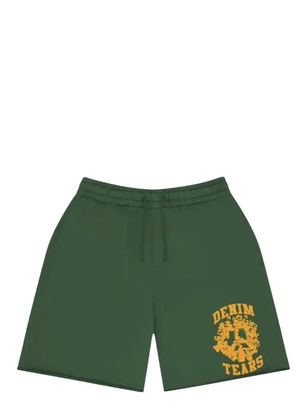 DENIM TEARS Denim University Sweatshorts - Green