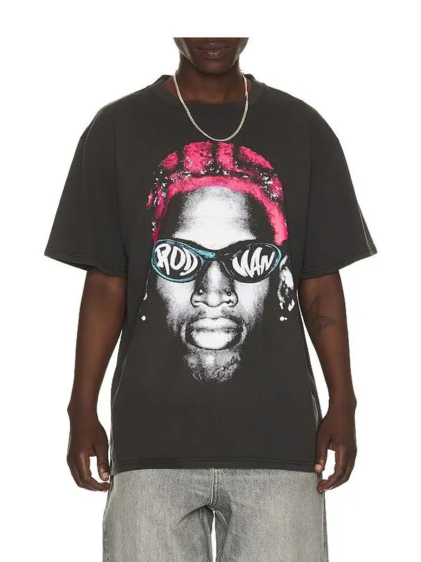 PHILCOS Dennis Rodman Create Havoc Tee In . Also - Black