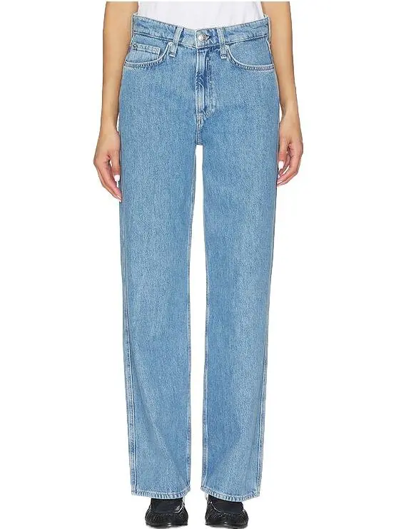 Rag & Bone Logan Wide Jeans - Blue