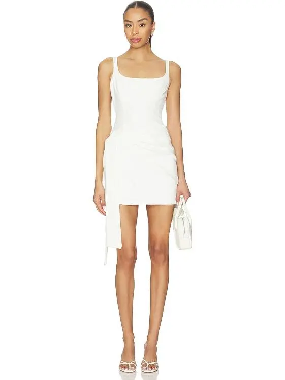 Blumarine Boucle Dress - White