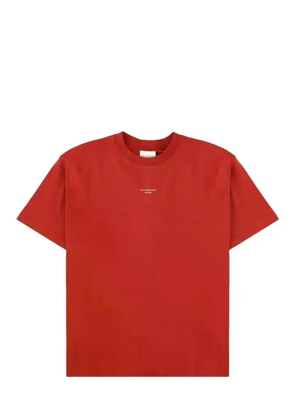 Drole De Monsieur Short-sleeves T-shirt - Red