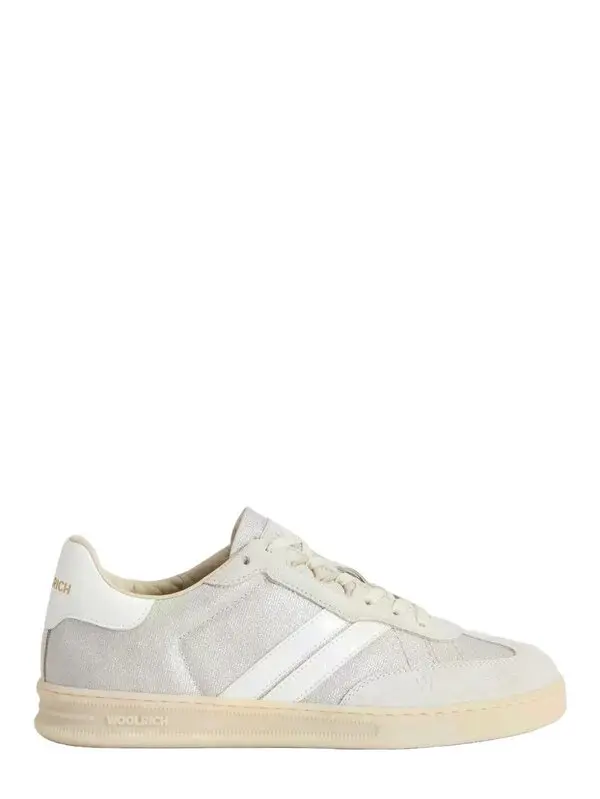 Woolrich Suede-detailed Sneakers - Grey