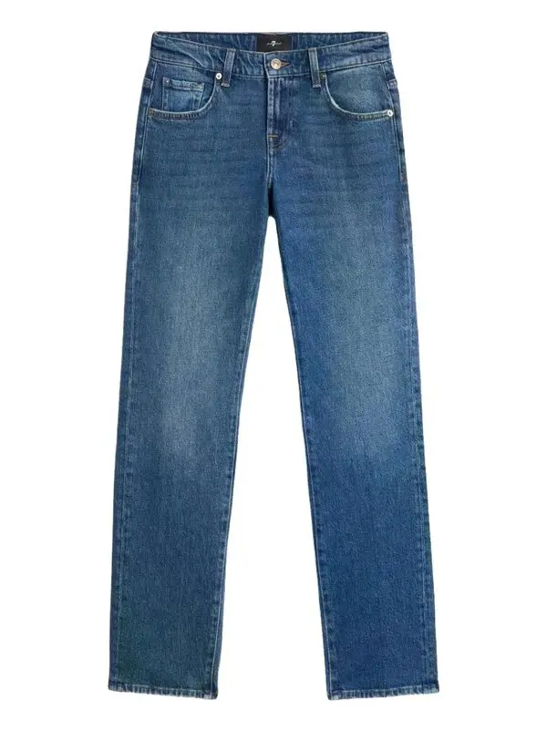7 For All Mankind Medium-wash Jeans - Blue