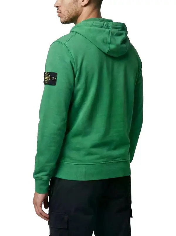 Stone Island Logo-patch Sweatshirt - Green