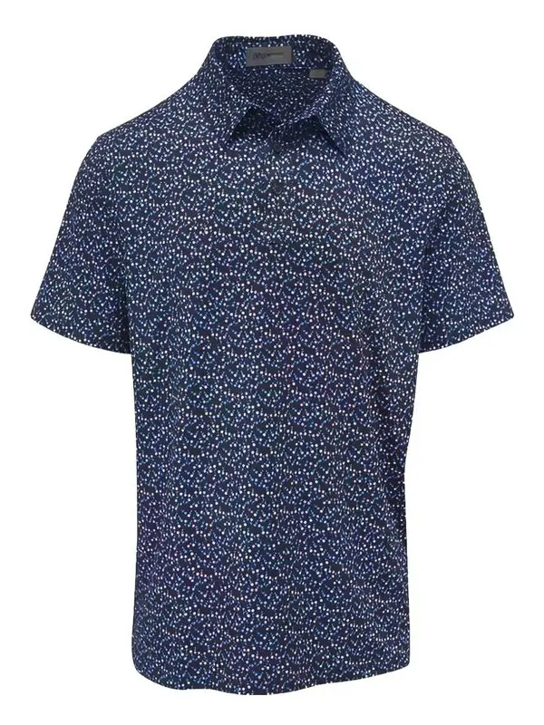 G/fore Short-sleeve Polo Shirt - Blue