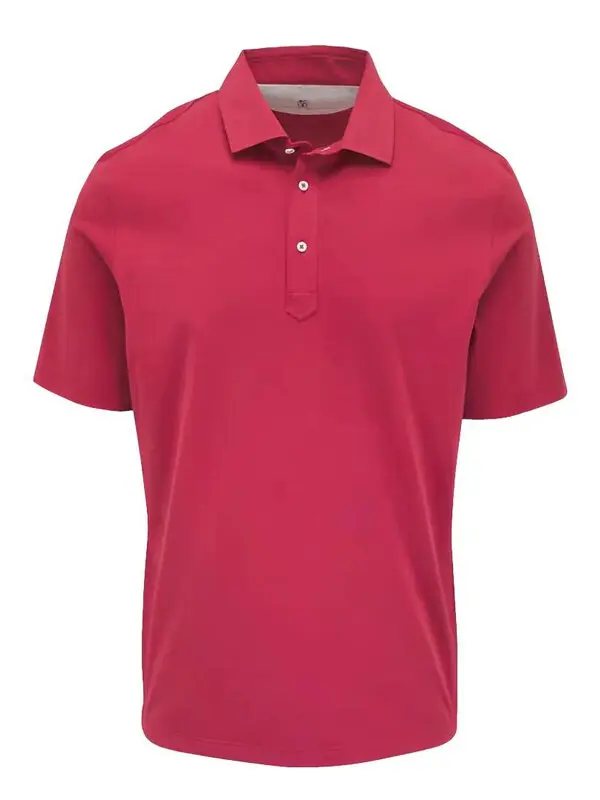 Brunello Cucinelli Fragola Polo Shirt - Red