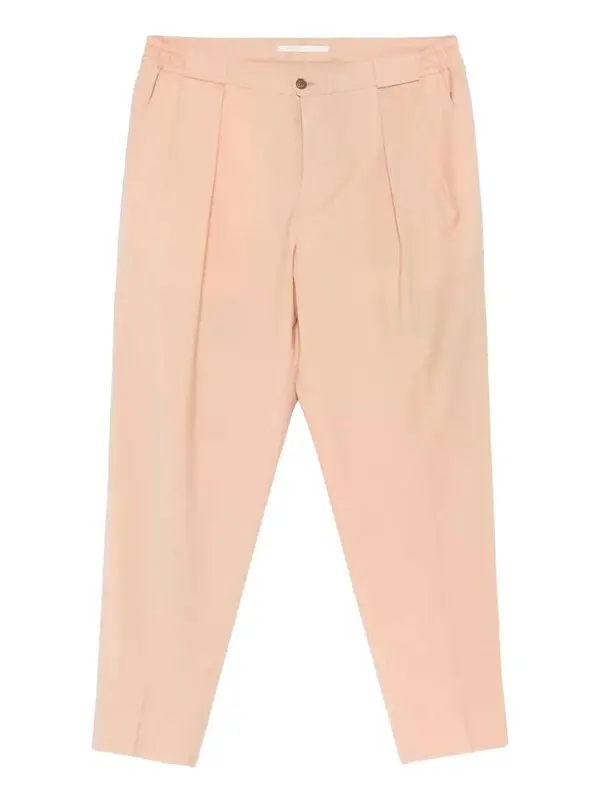 BRIGLIA 1949 Pleated Trousers - Orange